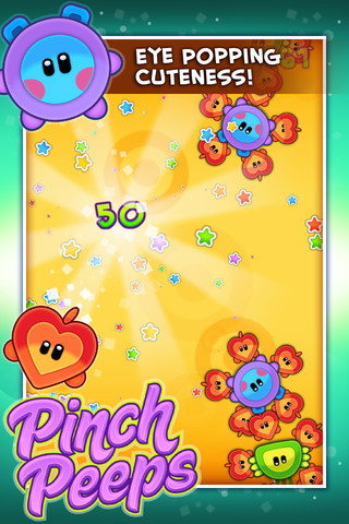 [iPhone+iPad] จับคู่แบบใหม่ใน Pinch Peeps - IGC.IN.TH - บริการ iTunes ...