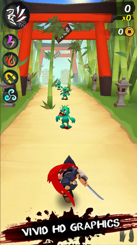 [iPhone+iPad] ซอมบี้หัวหลุด~~ เมื่อเจอนินจา กับ Ninja Slash - IGC.IN.TH ...