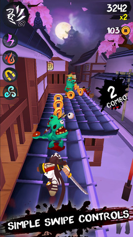 [iPhone+iPad] ซอมบี้หัวหลุด~~ เมื่อเจอนินจา กับ Ninja Slash - IGC.IN.TH ...