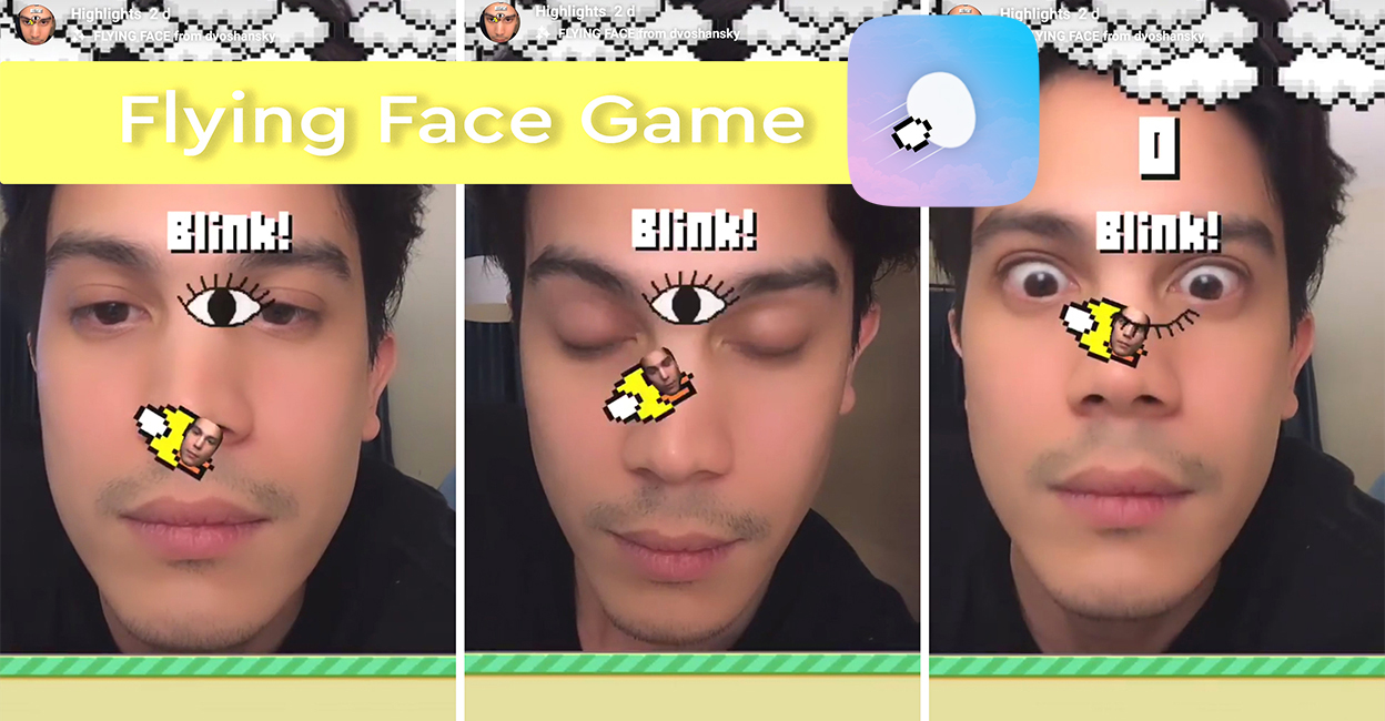 Flying Face เกมใหม่สุดฮอตใน IG กะพริบตาให้ไว หลบหลีกให้เก่ง - IGC.IN.TH ...