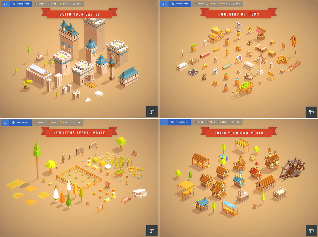 Pocket Build สร้างเมืองเหนือจินตนาการ จากพื้นที่ว่าง ๆ ให้เป็นเมืองที่ ...