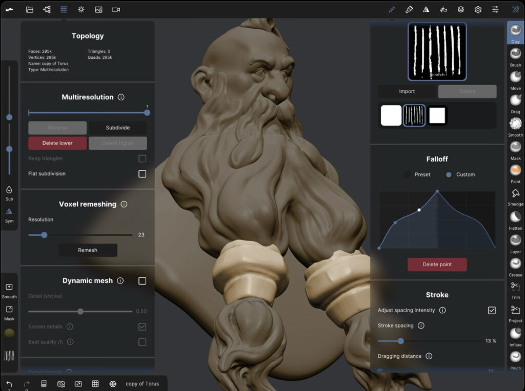 Nomad Sculpt แอพปั้นโมเดล 3D ใช้งาน บน iPad - IGC.IN.TH - บริการ iTunes ...