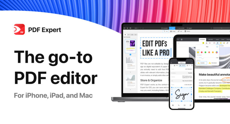 PDF Expert – Read, Edit, Sign อ่าน แก้ เซ็น ทุกไฟล์ PDF แบบมืออาชีพ ...