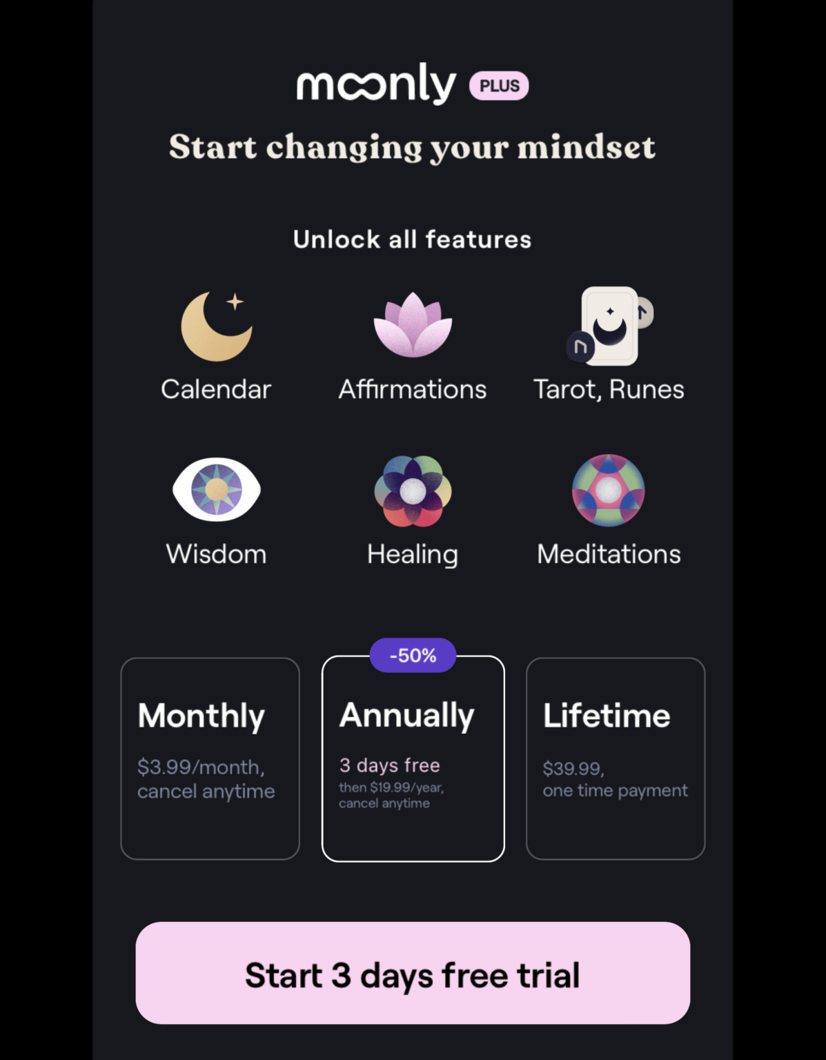 Moonly App สร้างแรงบันดาลใจ ค้นหาความสงบ และเติบโตทางจิตวิญญาณ ด้วยศาสตร์ปฏิทินจันทรคติ - IGC.IN ...