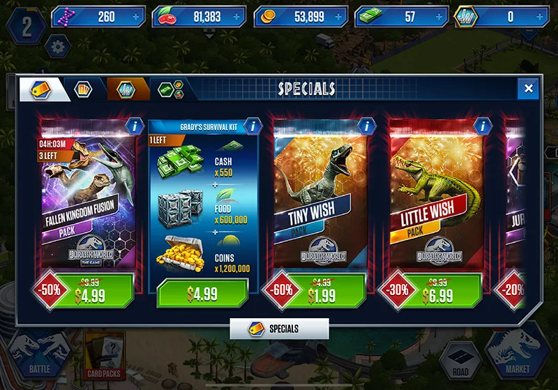 Jurassic World™: The Game ฟักไข่ ต่อสู้ และสร้างสวนสนุกธีมพาร์ก! - IGC ...